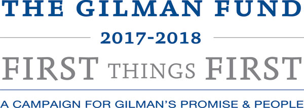 First Things First: Campaign for Gilman School - Gilman School